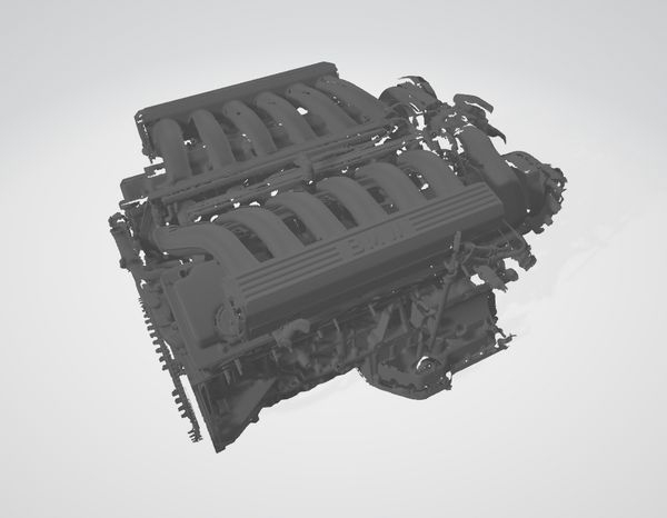 BMW M73B54 Engine Digital Scan Mesh STL - Classic Daily