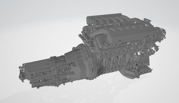BMW M73B54 Engine Digital Scan Mesh STL - Classic Daily