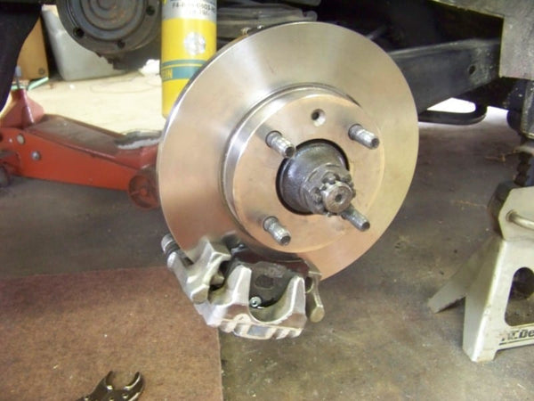 2002 Rear disc brake brackets - Classic Daily