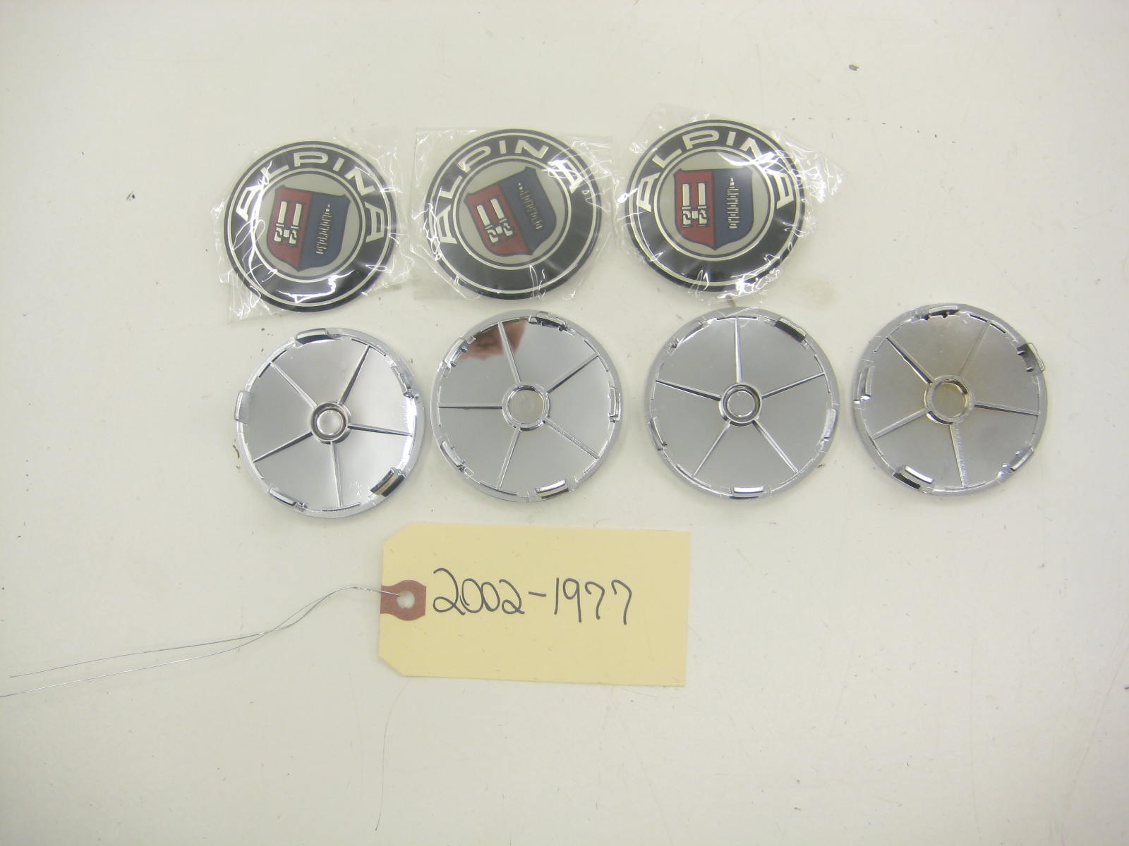 65mm Alpina Wheel Center Caps - Classic Daily