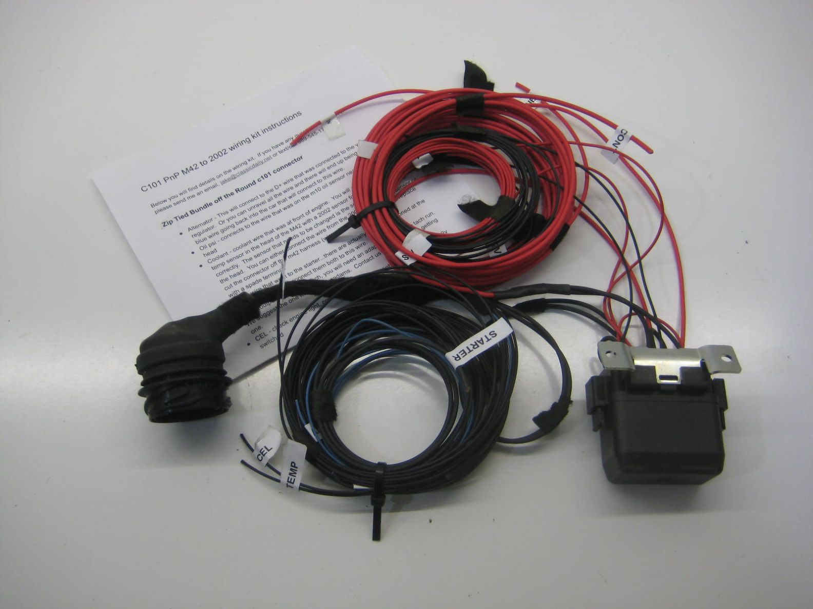 BMW 2002 M42 Swap Wiring Kit - Classic Daily