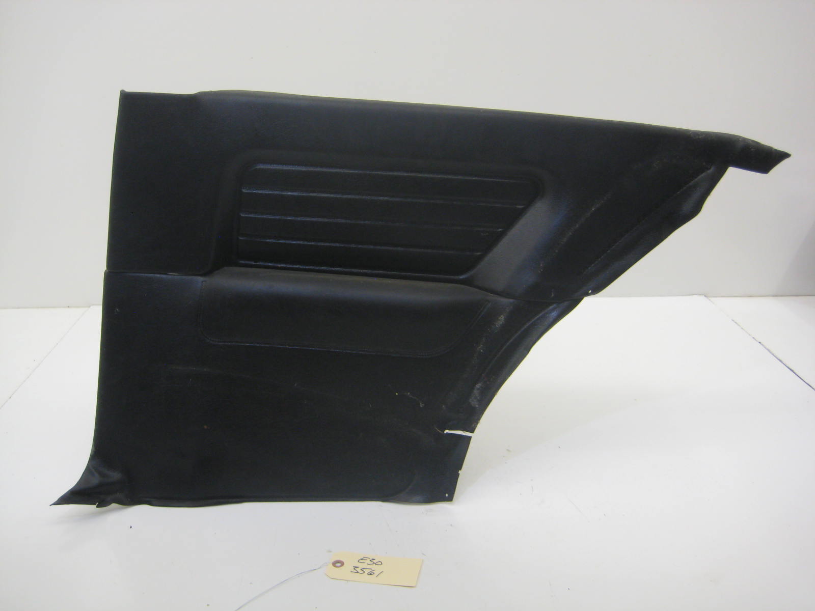 Left Driver Side Coupe Rear Door Card Black - Classic Daily