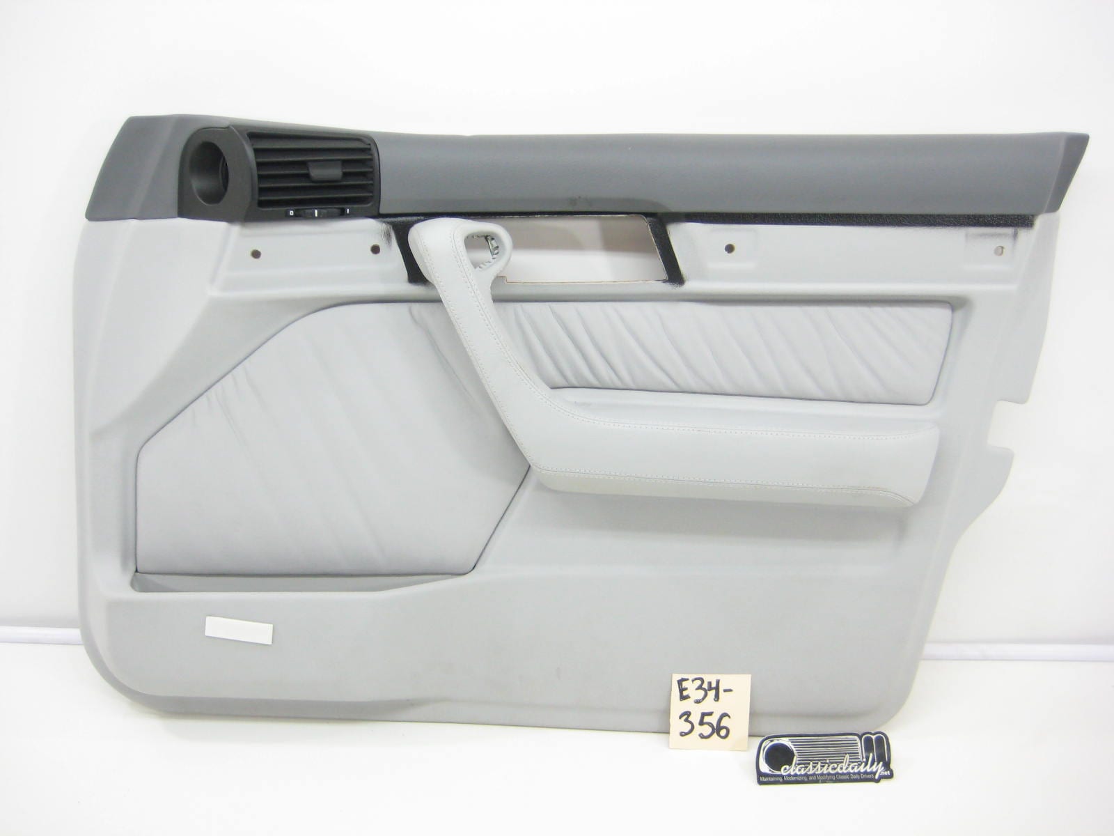 Bmw E34 M5 Passenger Side Parchment Sitched M5 Door Panel - Classic Daily