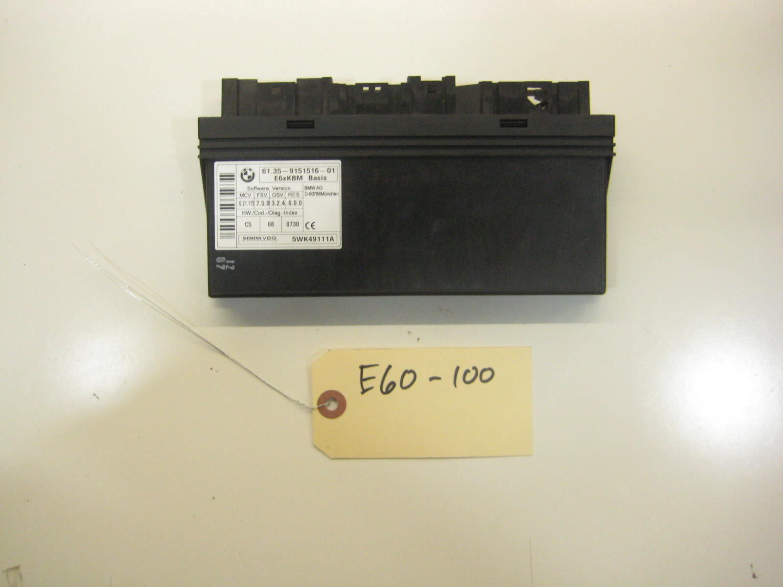 E60 M5 Kbm Module - Classic Daily