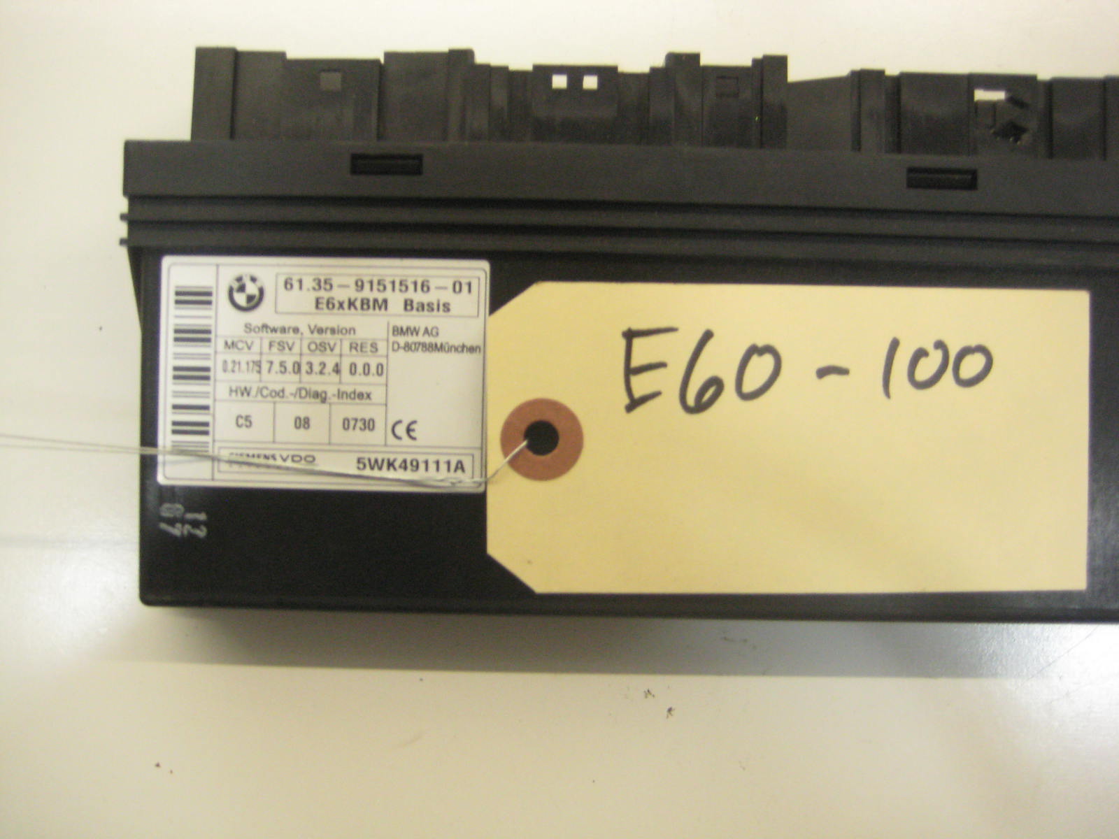 E60 M5 Kbm Module - Classic Daily
